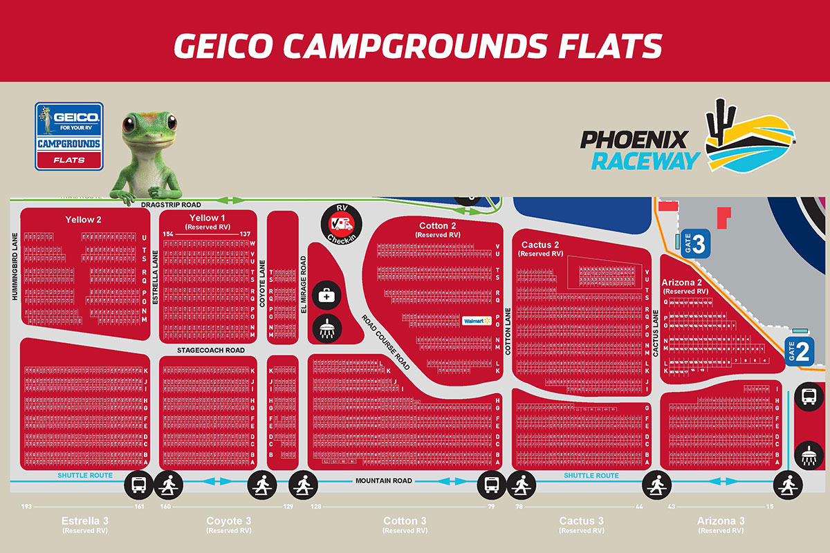 MAPS - Phoenix Raceway
