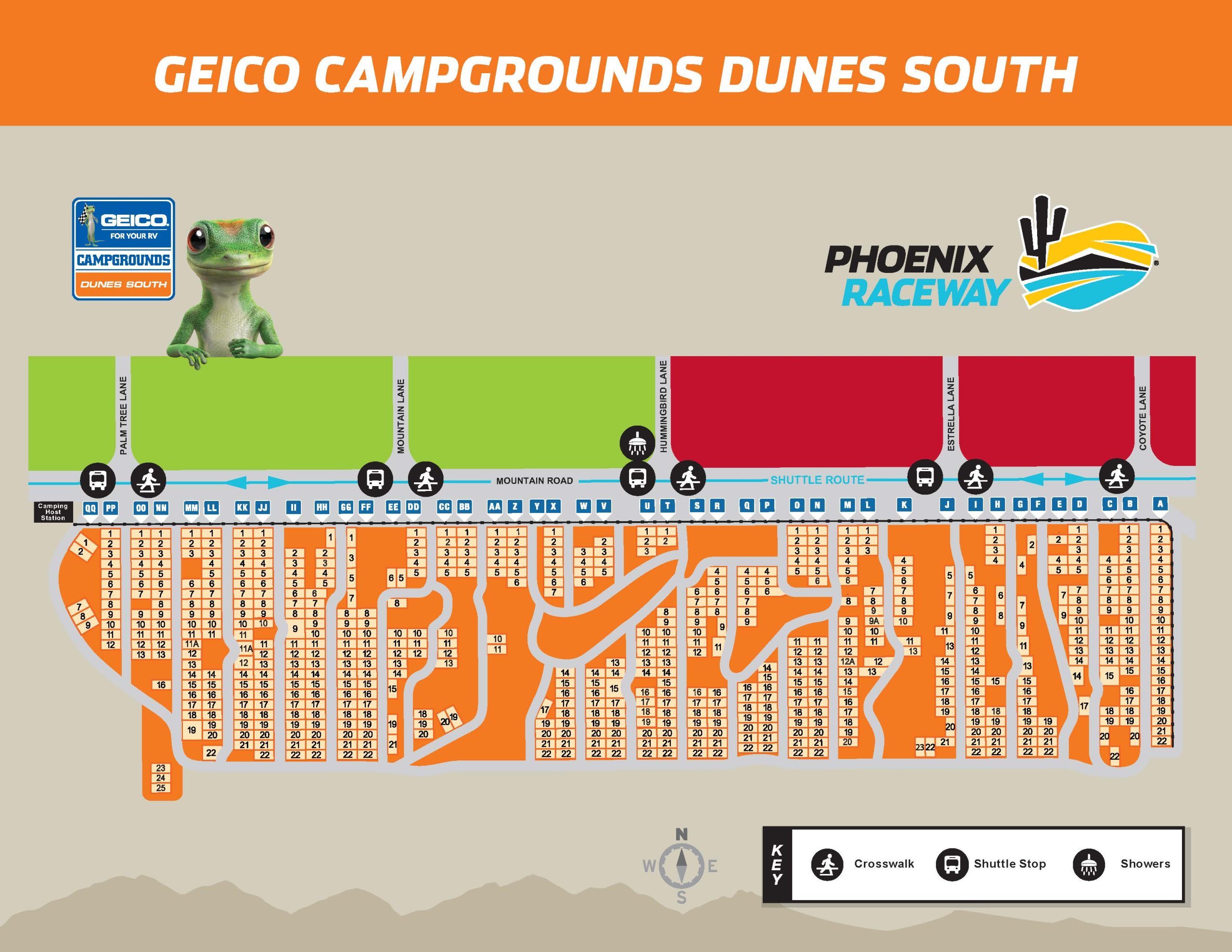 MAPS - Phoenix Raceway